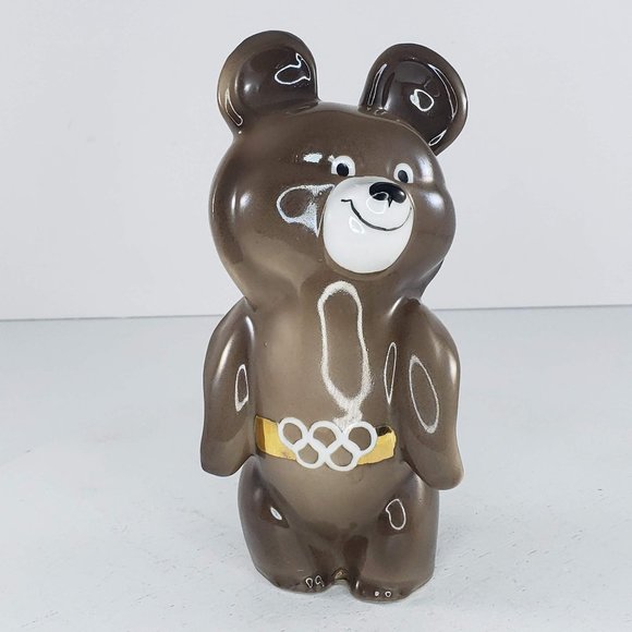 Ayaebo | Accents | Vintage Ayaebo Russia Olympic Mishka Misha Bear ...